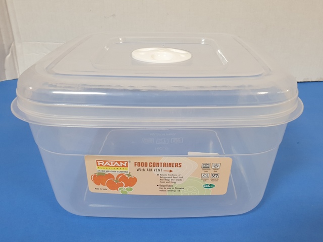 Vent Diamond Container No.6 Clear Square – Homemax