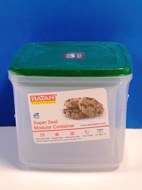 3pc Super Seal Container Square Regular – Homemax