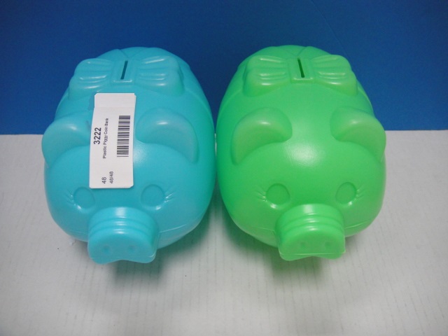 Plastic Piggy Coin Bank – Homemax