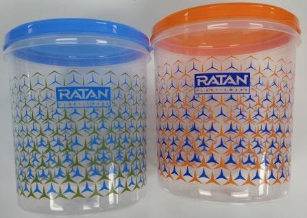 Ratan Storage Container, 3 Liter, Assorted – Homemax