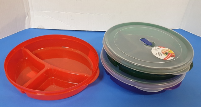 3-section Food Container Vent Round – Homemax